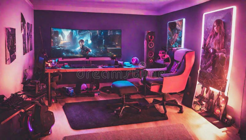 Lit Gaming Stock Illustrations – 277 Lit Gaming Stock Illustrations ...