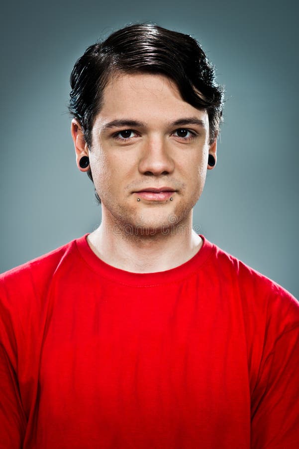 Teenager with Serious Expression Stock Photo - Image of fine ...