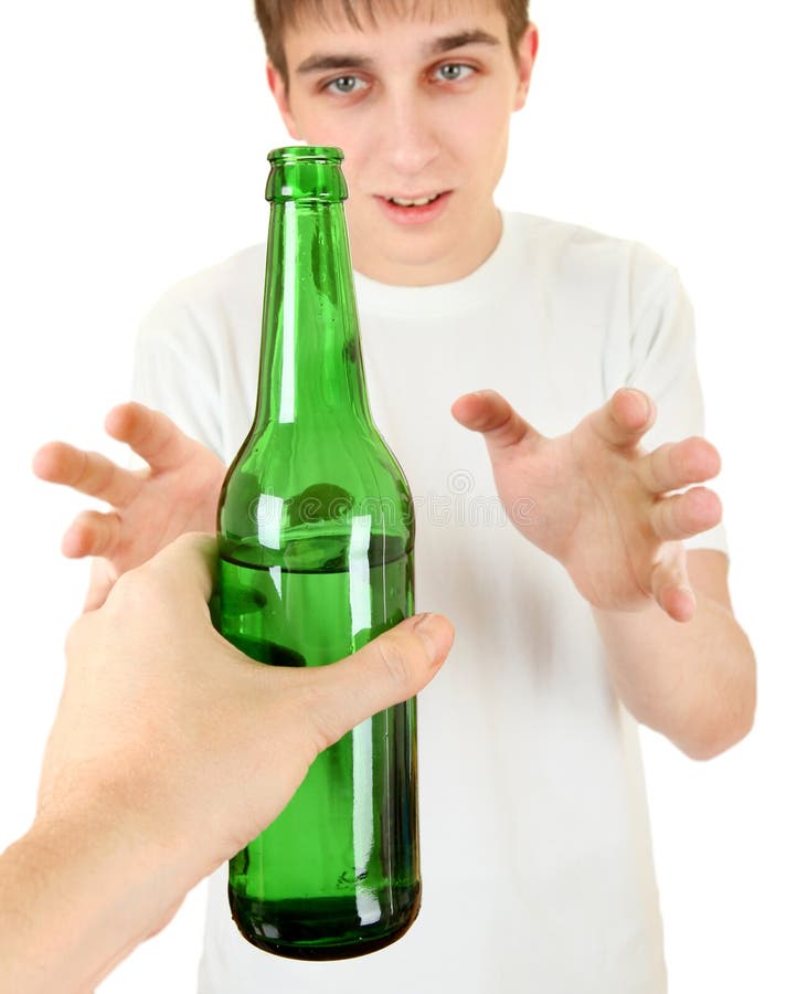 Teenager take a Beer stock photo. Image of alcoholism - 54259172