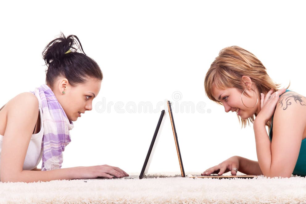 Teenagers chating stock photo. Image of portrait, friendly - 15777770
