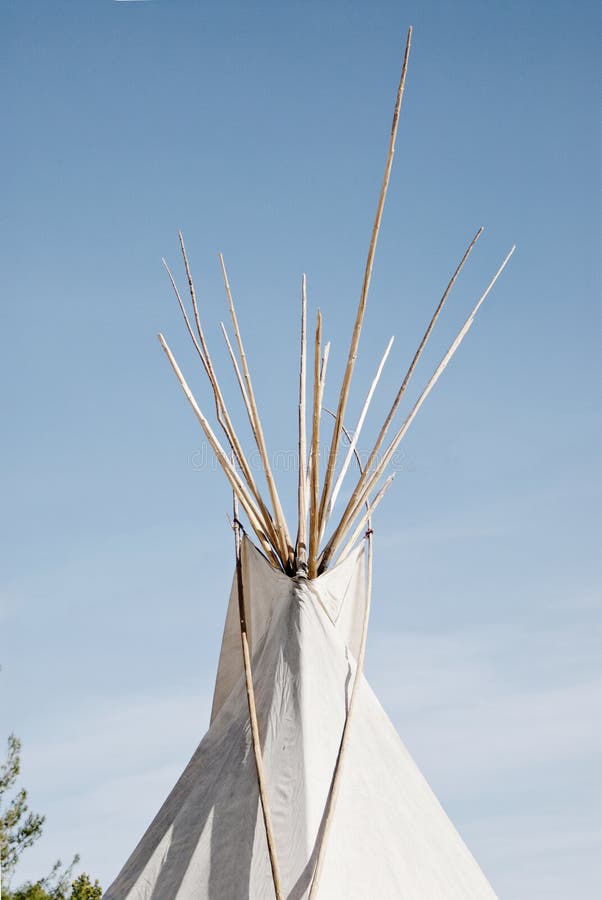 Teepee Top stock photo. Image of historical, shelter - 149669356