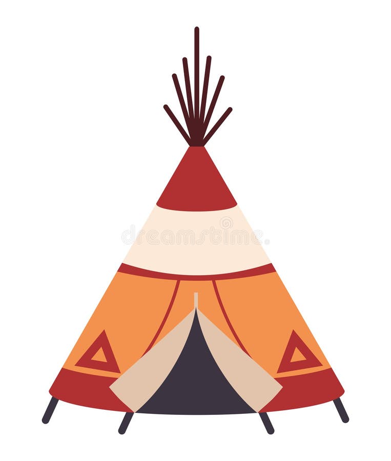 Teepee native america icon stock vector. Illustration of design - 299779184
