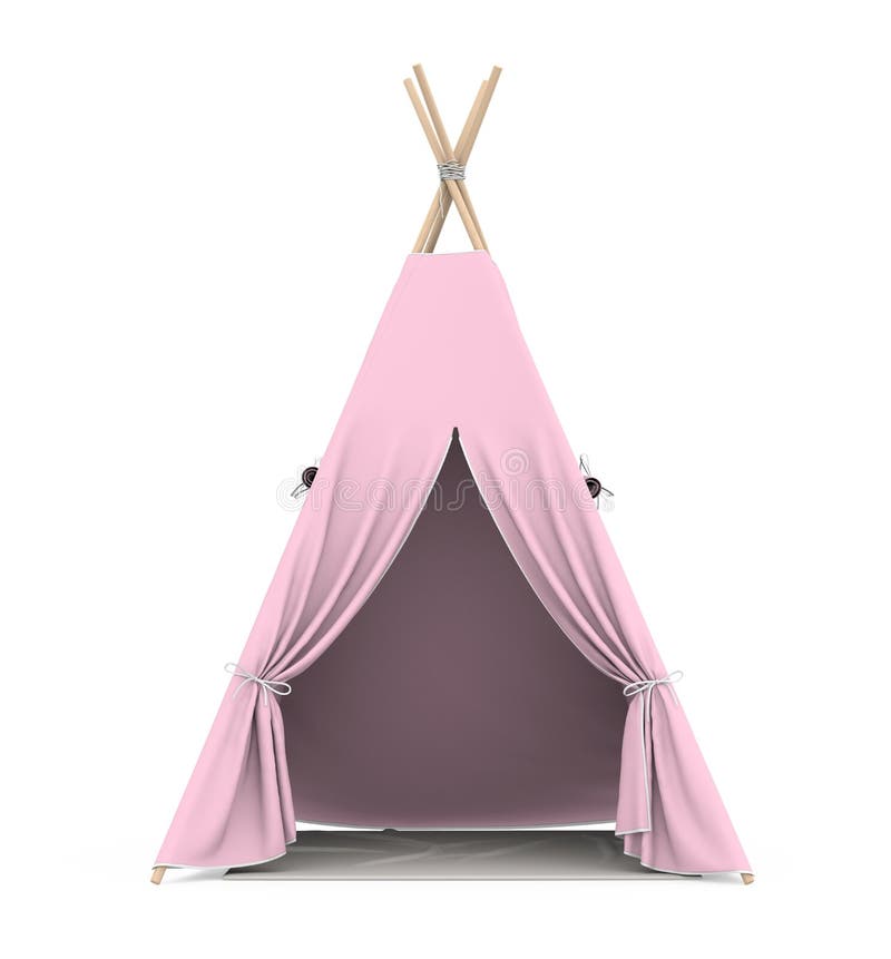 Teepee Tent Camp Night Logo Vector Symbol Illustration Design Line Art