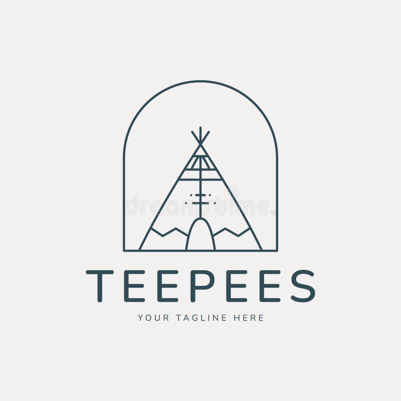 Indian Teepees Stock Illustrations – 70 Indian Teepees Stock ...