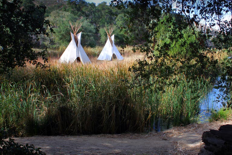 Teepees in Western setting stock photo. Image of chippewa - 12721130