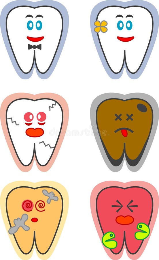 Stained Teeth Stock Illustrations – 324 Stained Teeth Stock ...