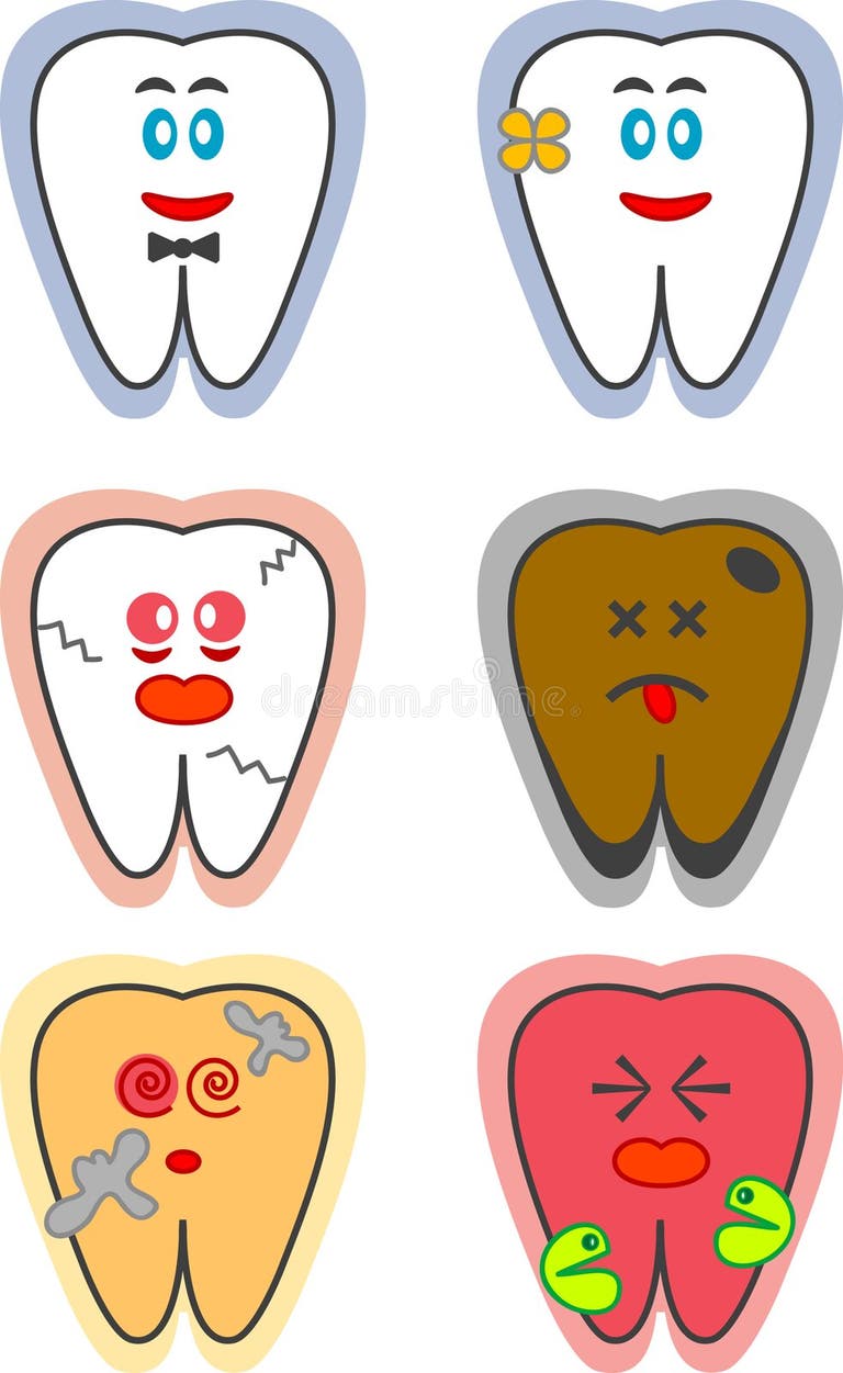 Stained Teeth Stock Illustrations – 479 Stained Teeth Stock ...