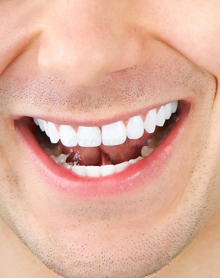 Healthy teeth closeup stock image. Image of care, face - 32381949