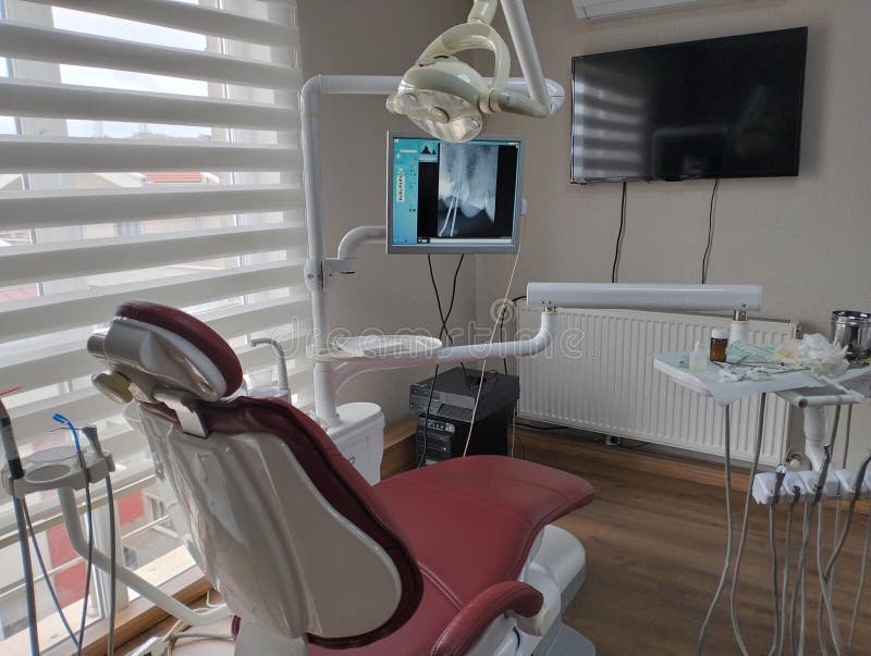 Dentist Room with Machines stock photo. Image of medicine - 308320690