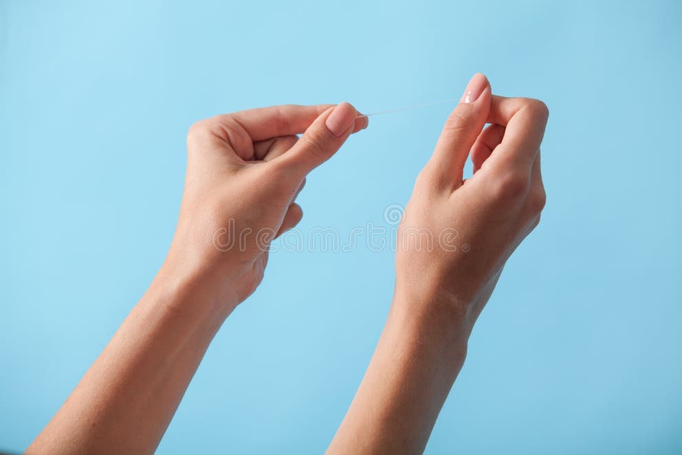 Teeth cleaning thread stock image. Image of care, thread - 36638271