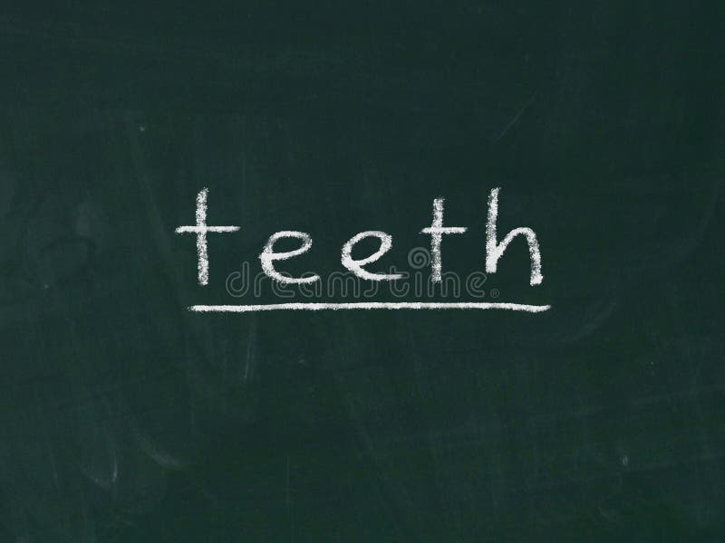 Teeth Concept Word stock illustration. Illustration of education ...