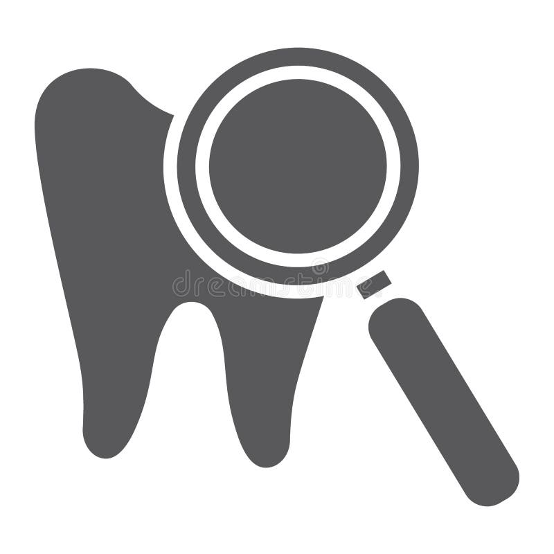 Dental Checkup Line Icon, Dental and Stomatolgy, Teeth Check Up Sign ...