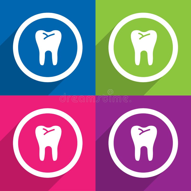 Teeth Icons Great for Any Use. Vector EPS10. Stock Vector ...