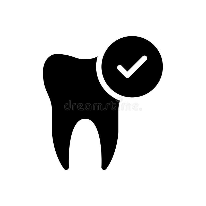 Teeth mark stock vector. Illustration of human, stomatology - 211317173