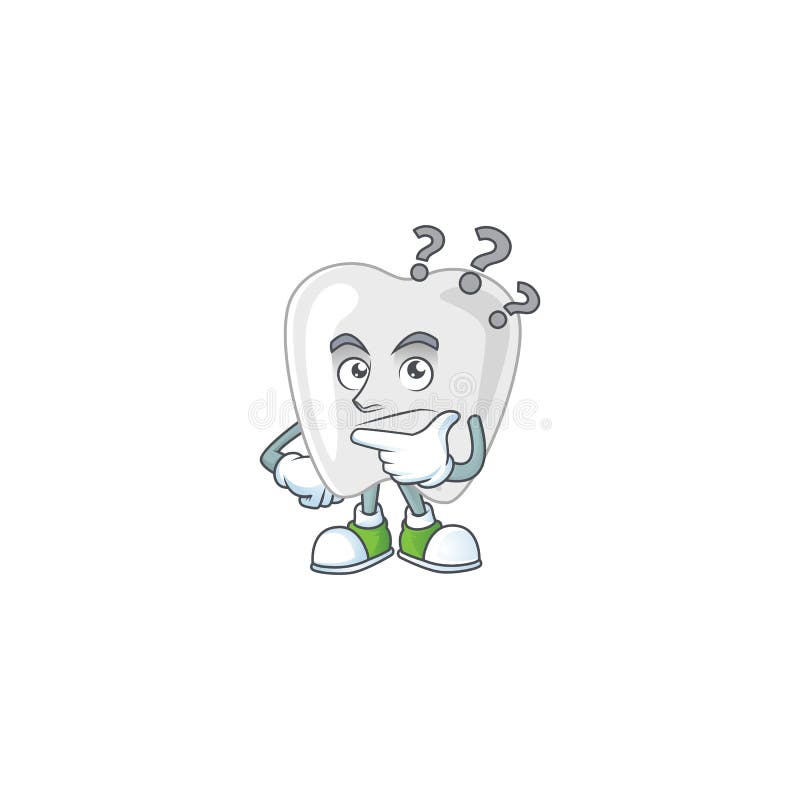 Cute Cartoon Teeth Think Stock Illustrations – 134 Cute Cartoon Teeth ...