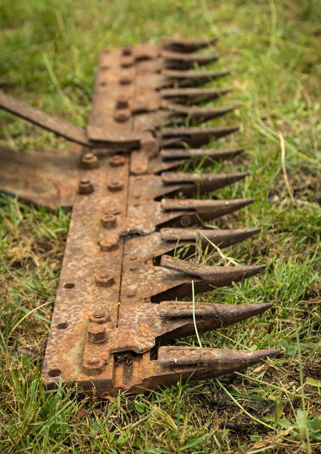 Crop Cutter Bar stock image. Image of history, machine - 110719307