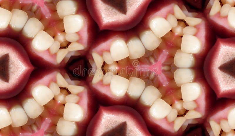 Teeth Pattern Background 3 stock image. Image of flesh - 6274071