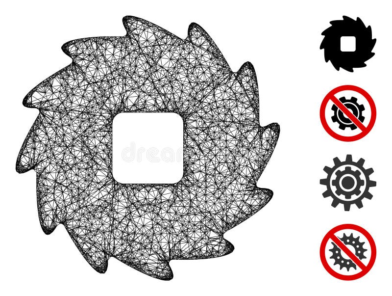 Ratchet Wheel Vintage Illustration Stock Vector - Illustration of black ...