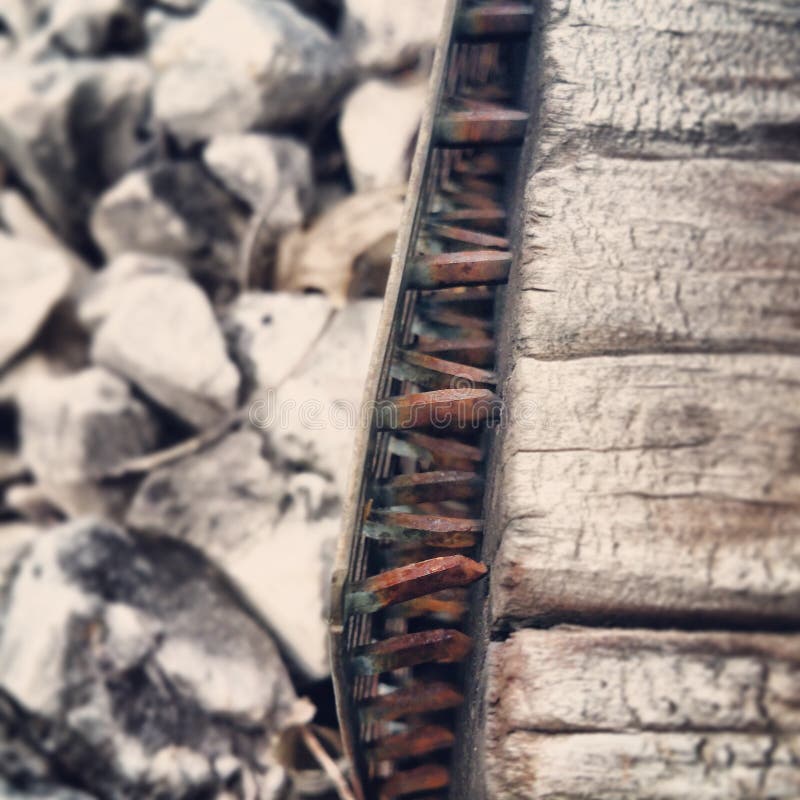 Teeth stock photo. Image of teeth, rusty, rail, track - 60077346