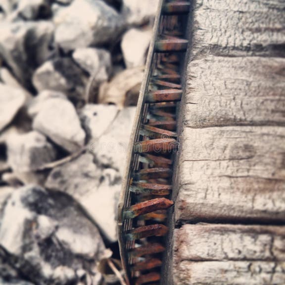 Teeth stock photo. Image of teeth, rusty, rail, track - 60077346
