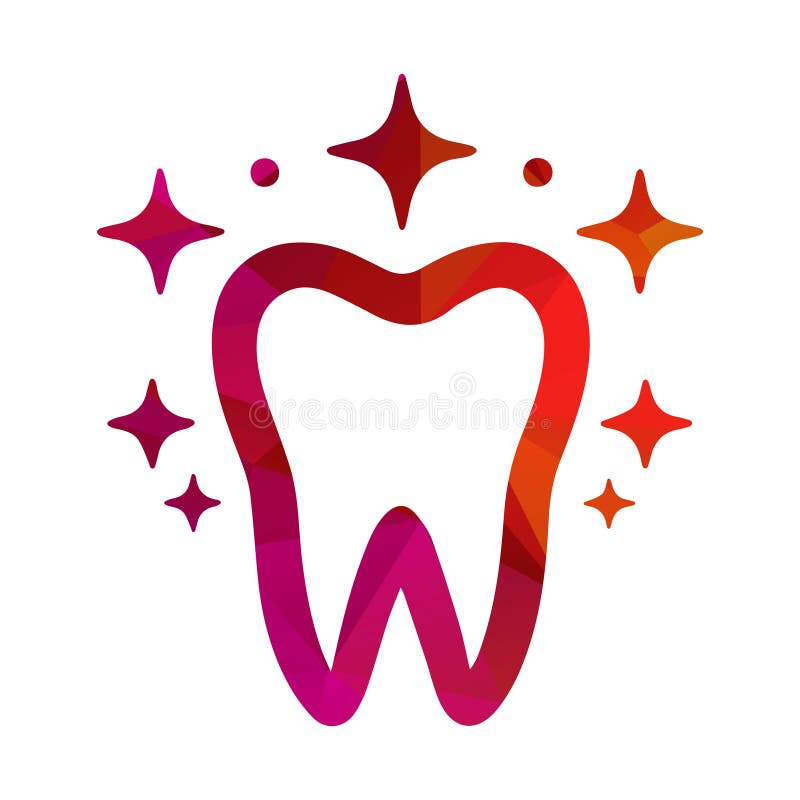 Teeth Tooth Logo Design Vector Illustration Stock Vector - Illustration ...