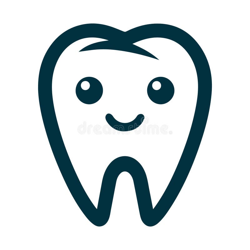 Teeth Tooth Logo Design Vector Illustration Stock Vector - Illustration ...