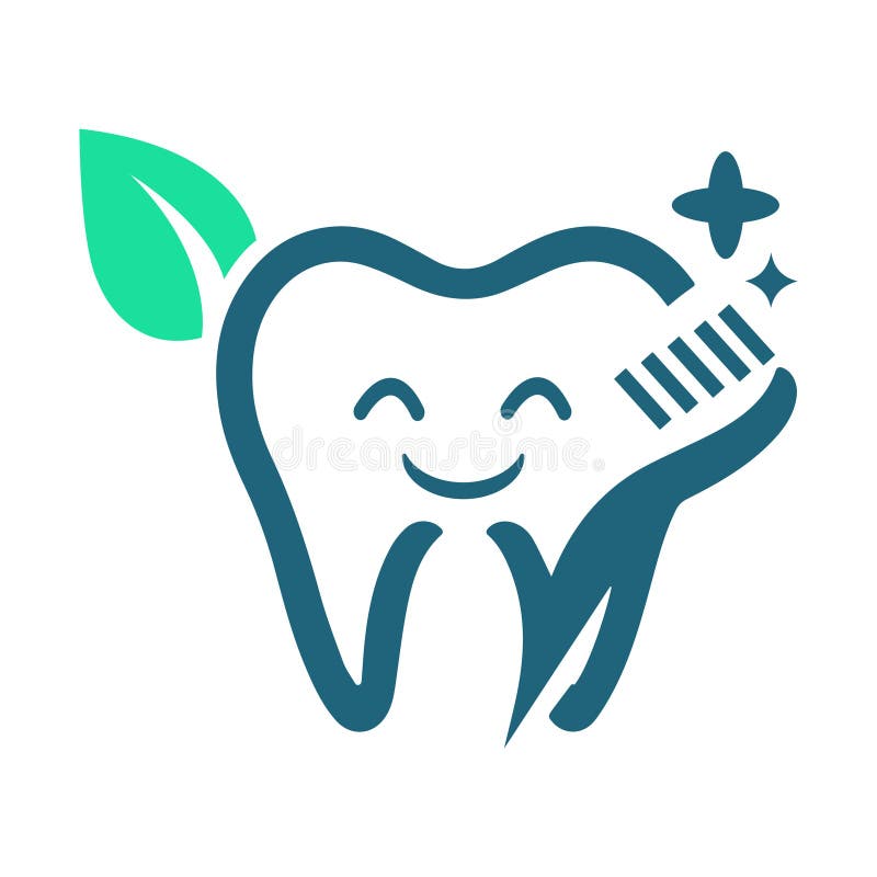 Teeth Tooth Logo Design Vector Illustration Stock Vector - Illustration ...