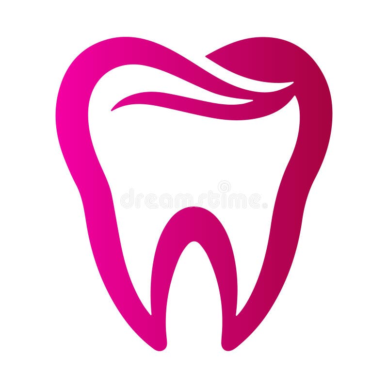 Teeth Tooth Logo Design Vector Illustration Stock Illustration ...