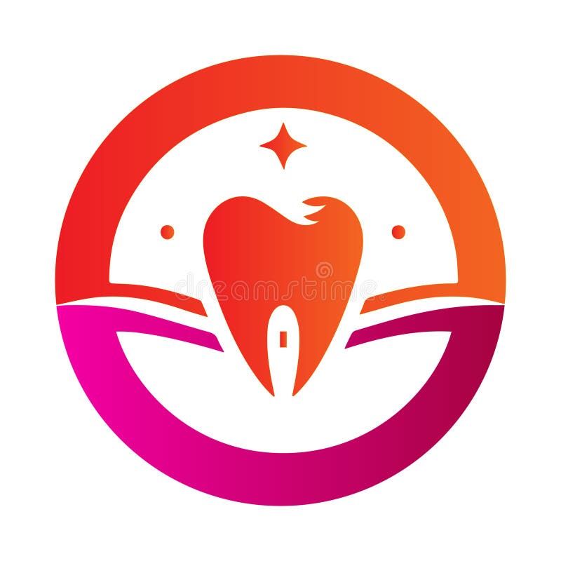 Teeth Tooth Logo Design Vector Illustration Stock Illustration ...