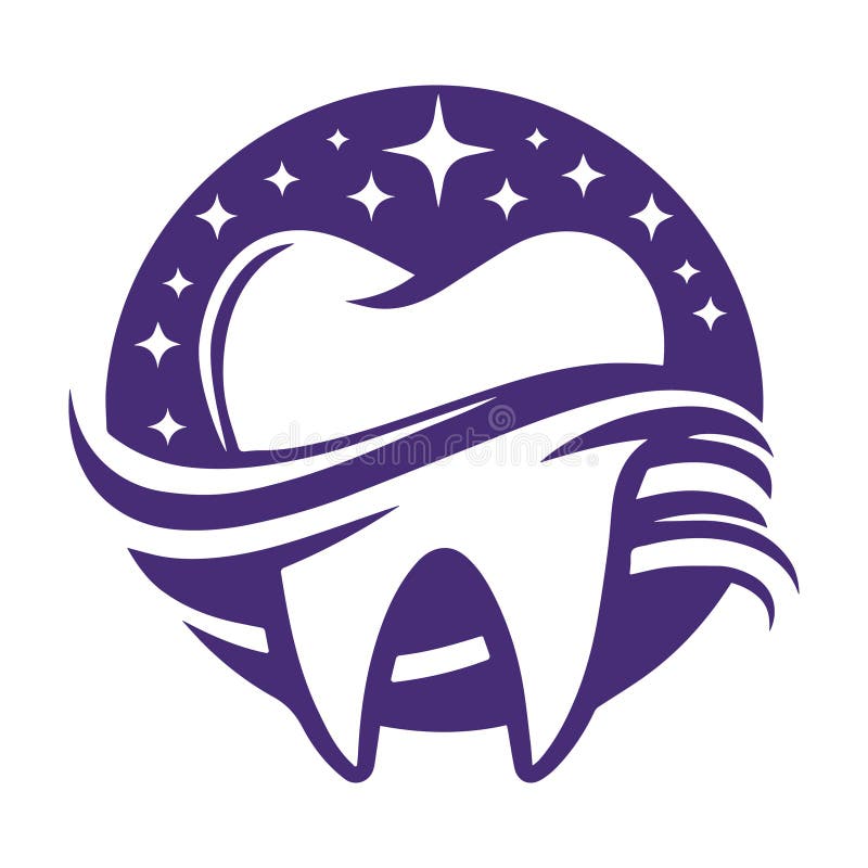 Teeth Tooth Logo Design Vector Illustration Stock Illustration ...