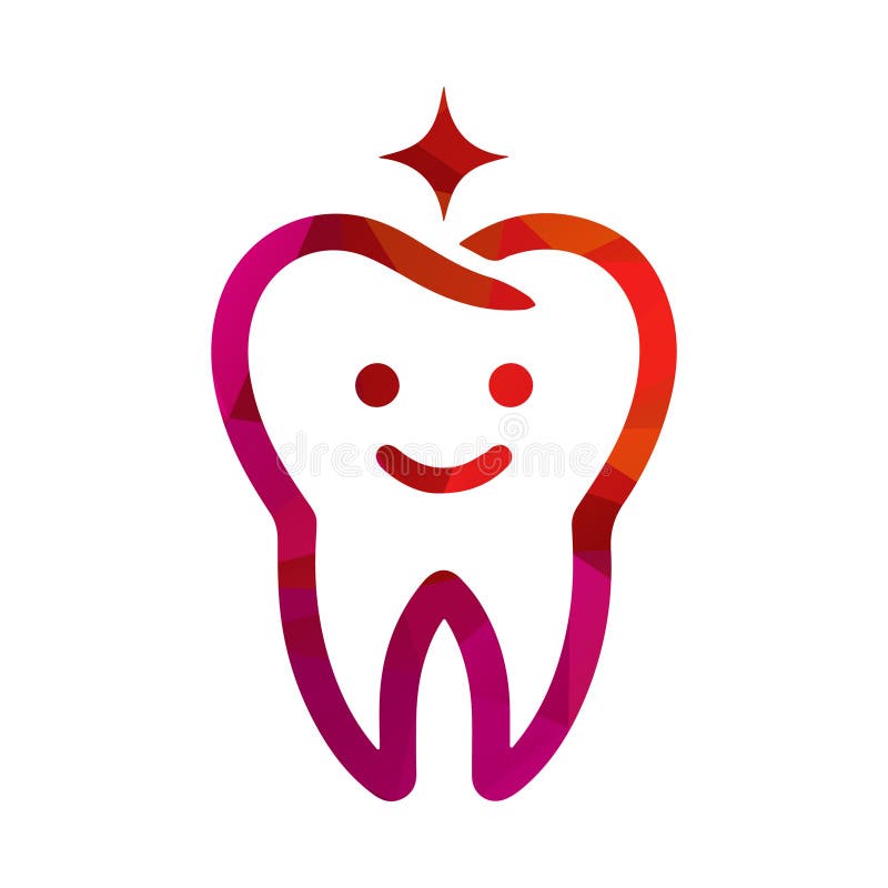 Teeth Tooth Logo Design Vector Illustration Stock Illustration ...