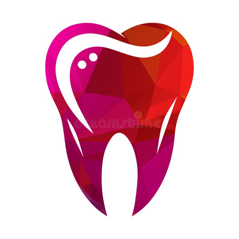 Teeth Tooth Logo Design Vector Illustration Stock Illustration ...