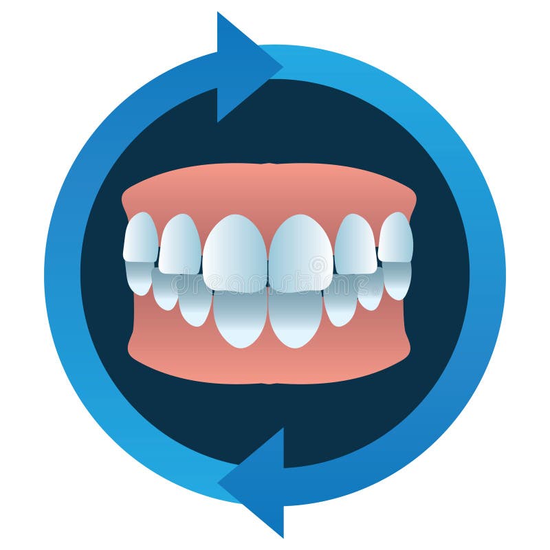 Teeth. Vector Illustration Decorative Design Stock Vector ...