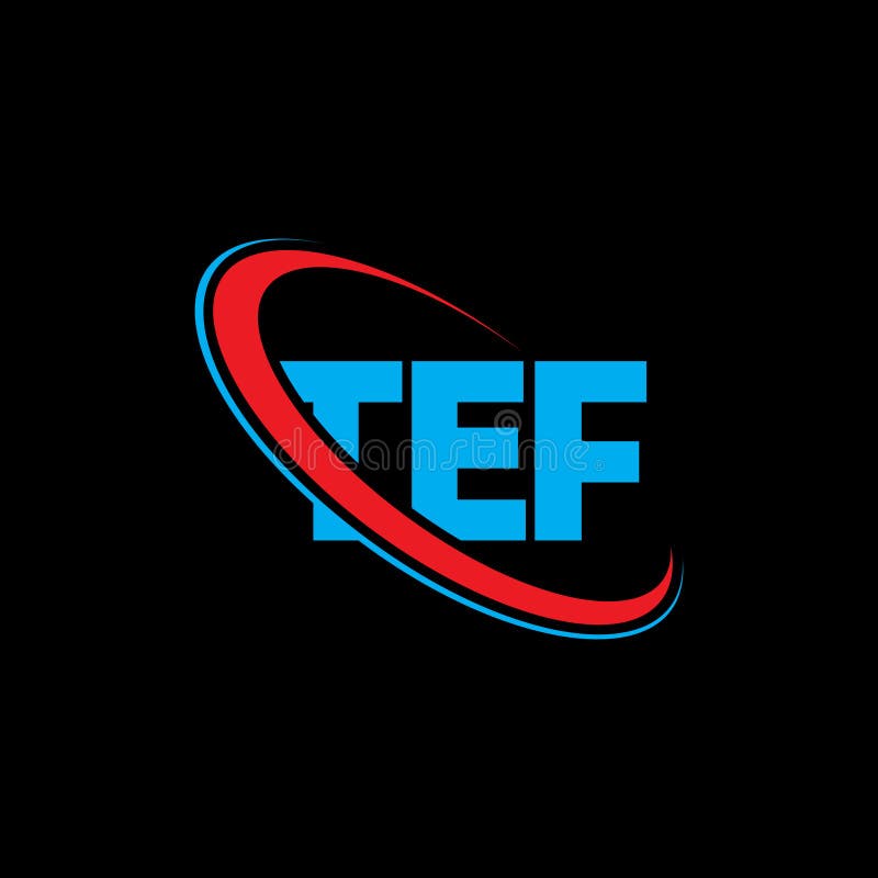 TEF Logo. TEF Letter. TEF Letter Logo Design. Initials TEF Logo Linked ...