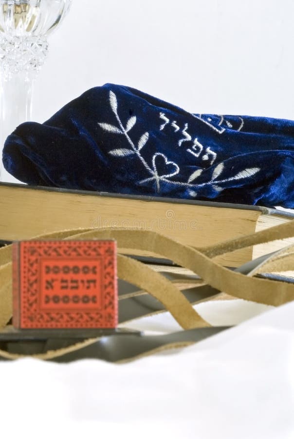 The Tefillin stock image. Image of hashana, leather, prayer - 1791277