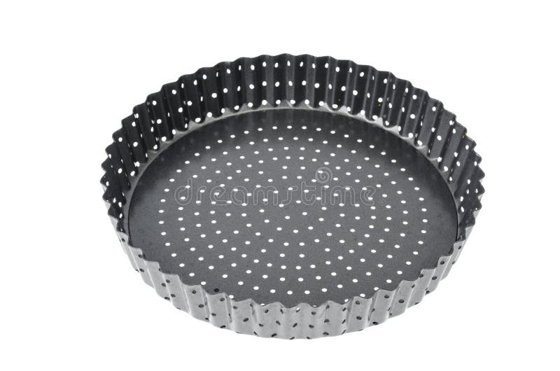 Teflon Baking Dish Isolated on White Background Stock Image - Image of ...