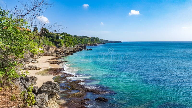 Tegal wangi beach stock image. Image of nature, beach - 127713409