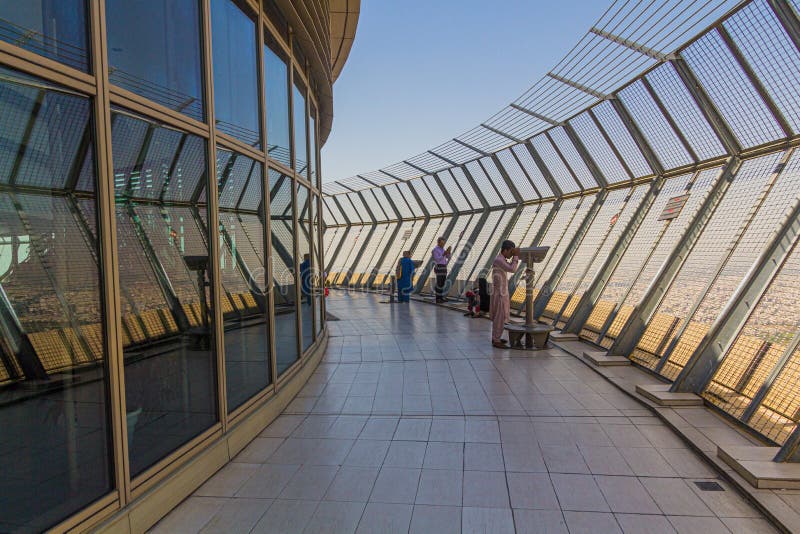 TEHRAN, IRAN - JULY 5, 2019: Observation Platform of Milad Tower in ...