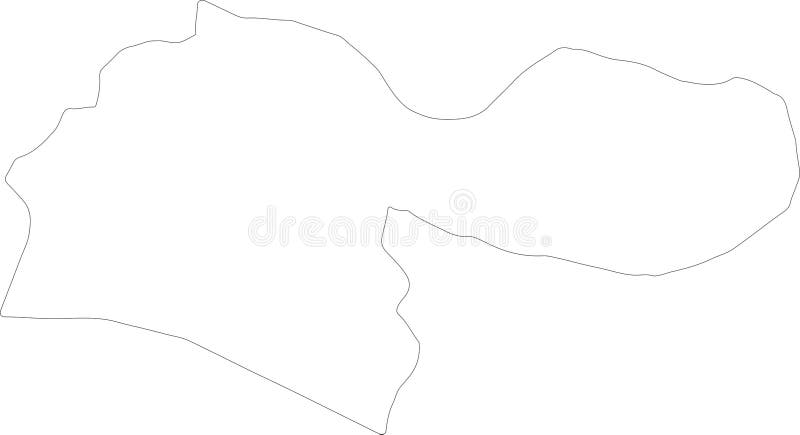 Tehran Iran outline map stock illustration. Illustration of region ...