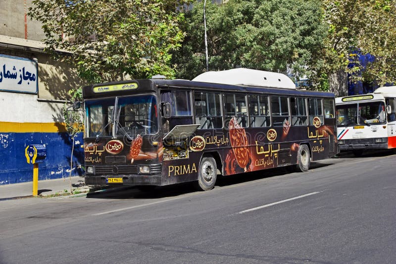 Tehran, Iran - 28 Sep 2012: the Street in Tehran, Iran Editorial Stock ...