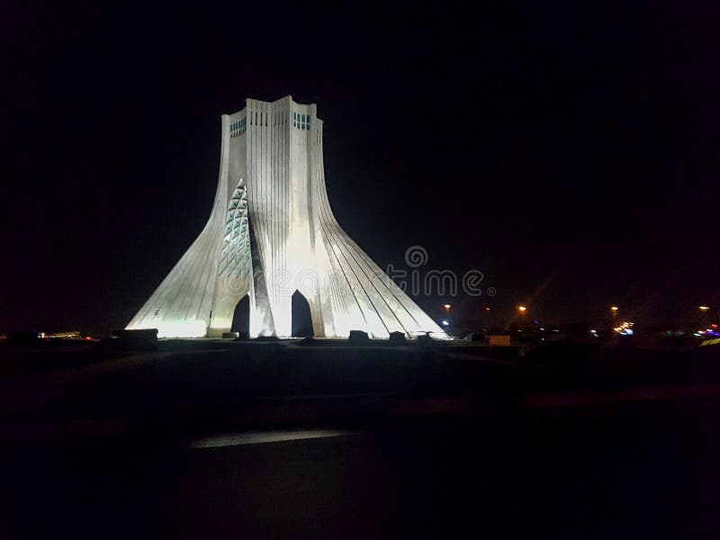 Tehran View (Azadi Square) - IRAN Stock Photo - Image of building ...