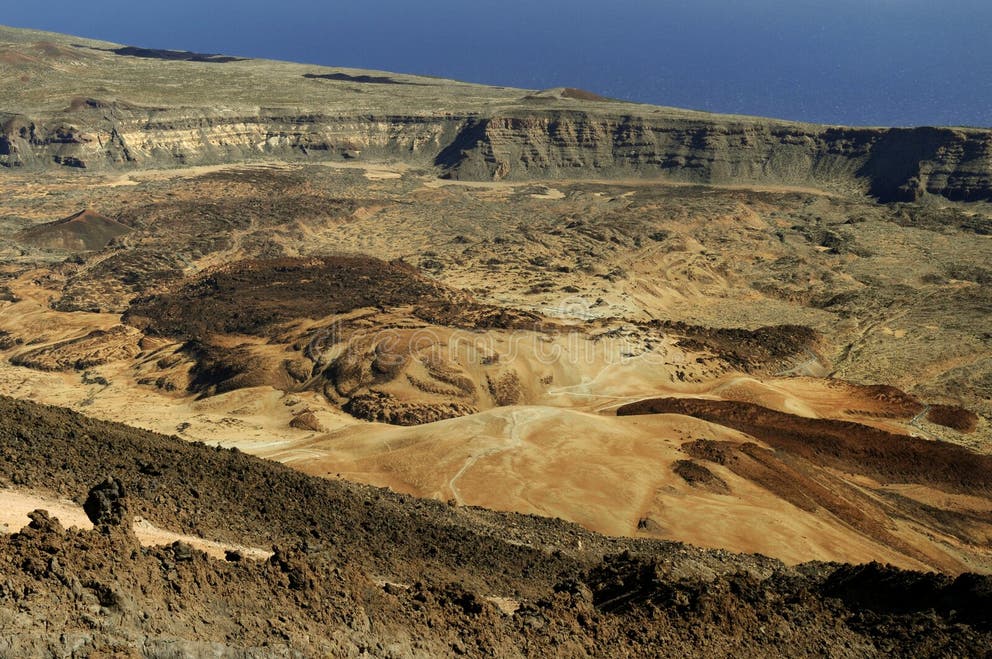 Teide national park stock image. Image of wilderness - 12621089