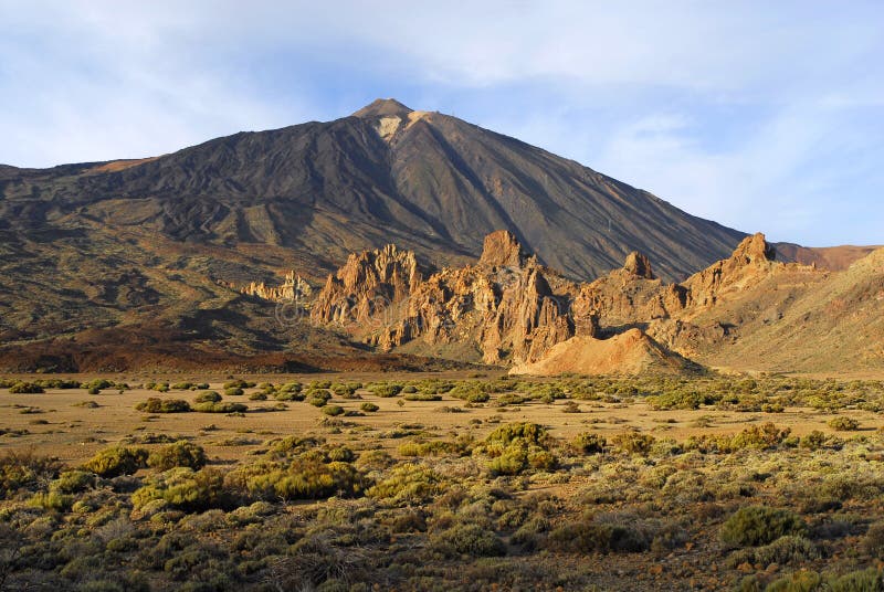 Teide mountain stock image. Image of volcanic, caldera - 6880063