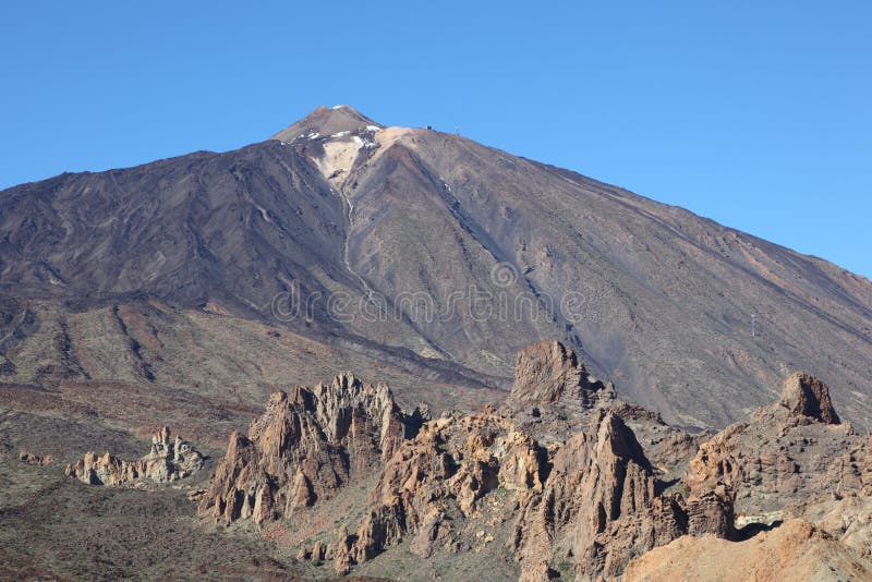 Vulkan Teide, Tenerife stockbild. Bild von europa, vulkanisch - 11240513
