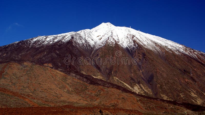 Teide Vulkan, Tenerife, Kanarische Inseln, in Spanien Stockbild - Bild ...