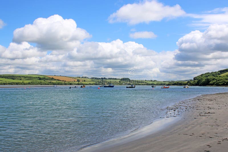 Teifi Estuary, Wales stock image. Image of pembrokeshire - 75245327