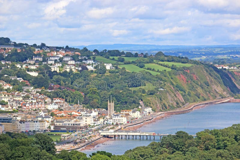 Labrador Bay, Devon stock image. Image of flying, coastal - 58080909