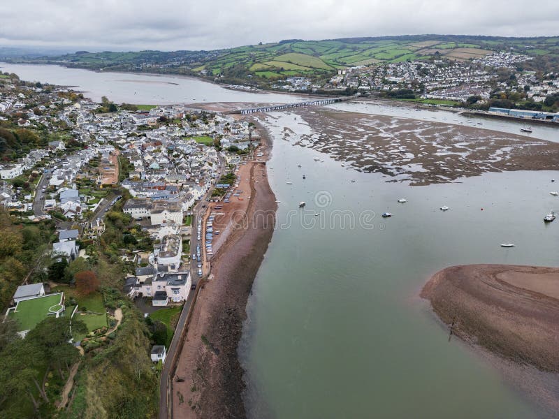 Teignmouth in South Devon - United Kingdom Stock Image - Image of ...