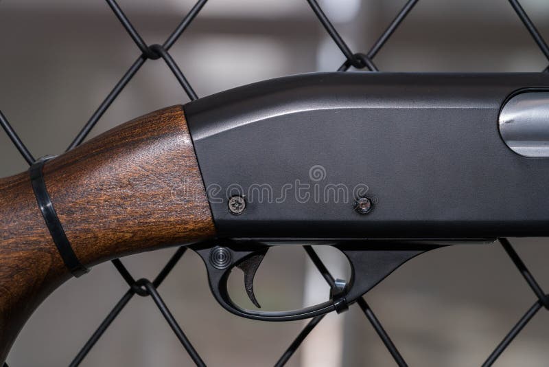 Jagd-Schrotflinte-Teil stockfoto. Bild von überschneidung - 20069124