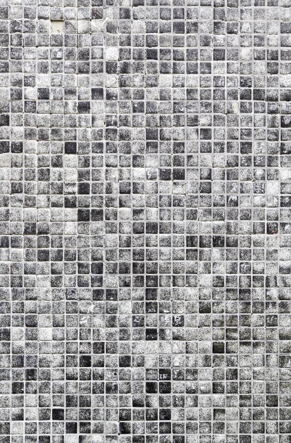 Teja de mosaico gris foto de archivo. Imagen de suelo - 39134628